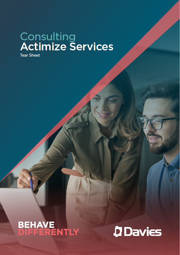 Financial Crime & Regulatory Compliance Capability Brochures - Davies