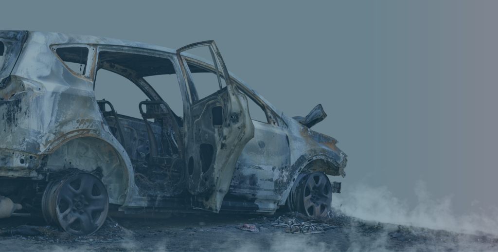 Two-month-old vehicle suddenly catches fire on a motor way, our expert ...